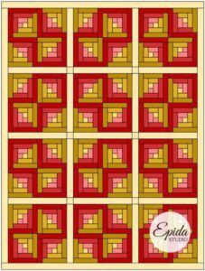 Log Cabin Quilt Layout Variations | Epida Studio