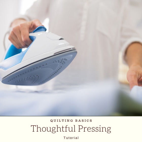 Thoughtful Pressing for your next quilt project | Epida Studio