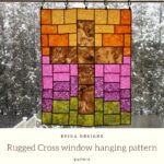 Rugged Cross window hanging pattern | Epida Studio
