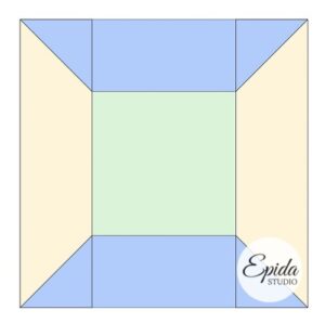 Double Spools Quilt Block Tutorial | Epida Studio