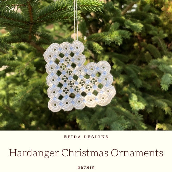 Hardanger Christmas Ornaments | Epida Studio