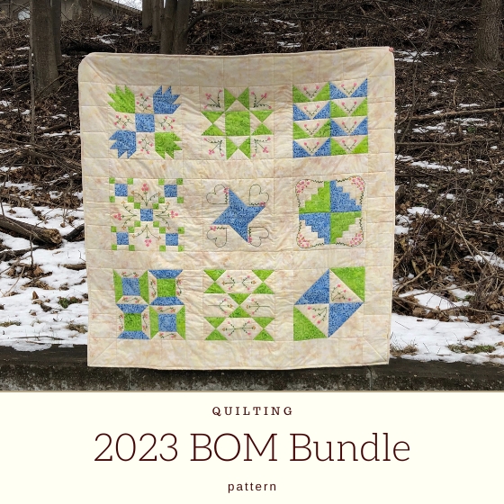 2023 Block of the Month Quilt Bundle | Epida Studio