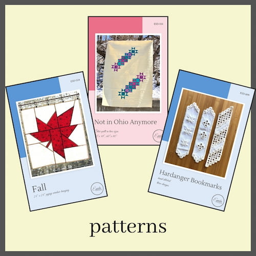 Poinsettia Applique Pattern and Tutorial | Epida Studio