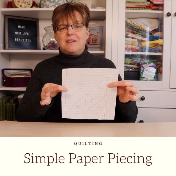 Introduction to Simple Paper Piecing | Epida Studio