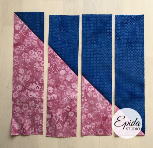 Delectable Mountains Quilt Block Tutorial | Epida Studio