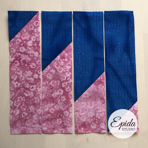 Delectable Mountains Quilt Block Tutorial | Epida Studio