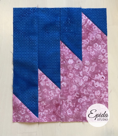 Delectable Mountains Quilt Block Tutorial | Epida Studio