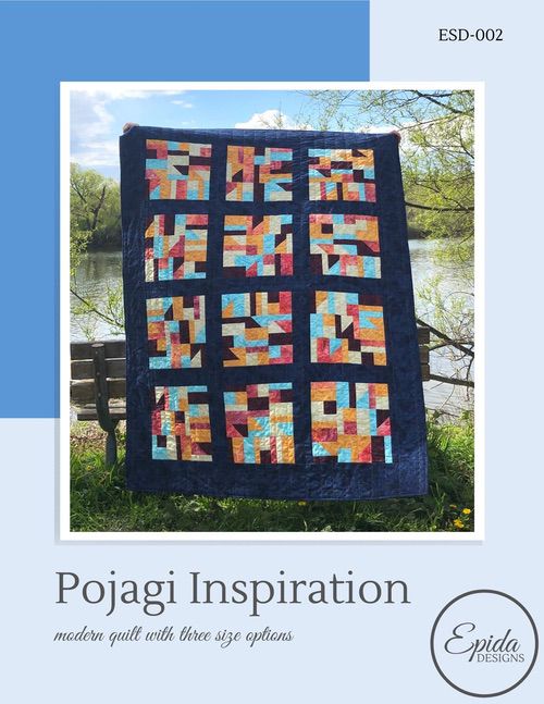 Pojagi Inspiration Quilt Pattern | Epida Studio
