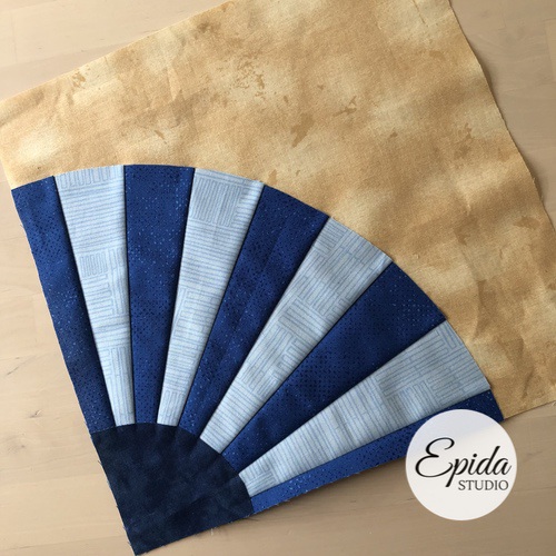 Easy Fan Quilt Block Tutorial | Epida Studio