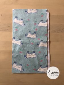 Make a patchwork receiving blanket | Epida Studio