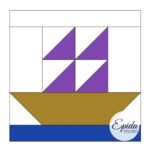 Ship Quilt Block Tutorial | Epida Studio