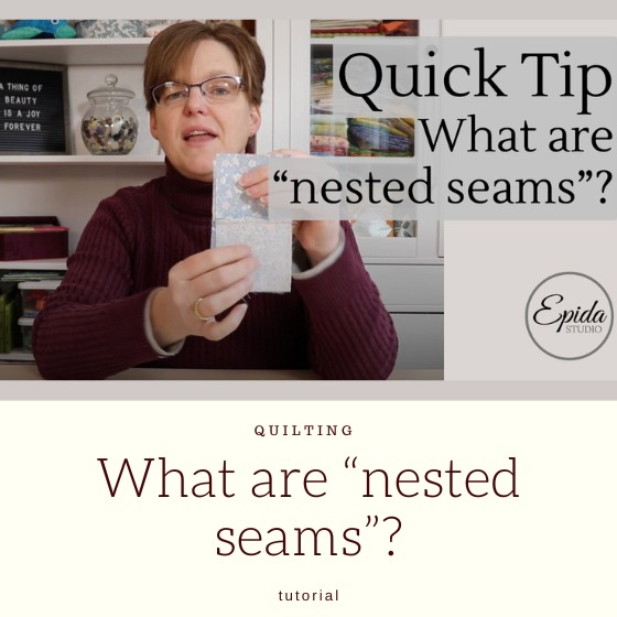 What are "nested" seams? | Epida Studio