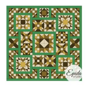 Everyday Super Star Quilt Pattern | Epida Studio