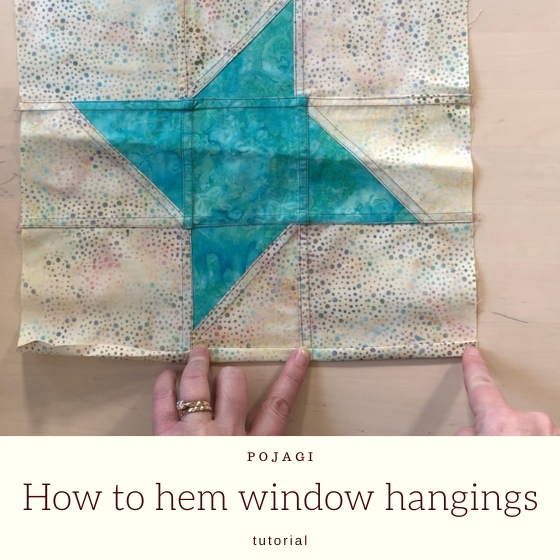 How to finish the edges of window hangings | Epida Studio