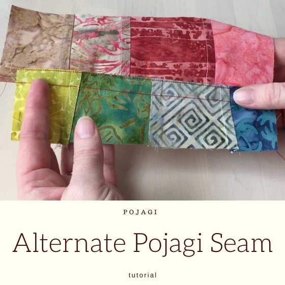 modern pojagi patchwork reversible seam tutorial