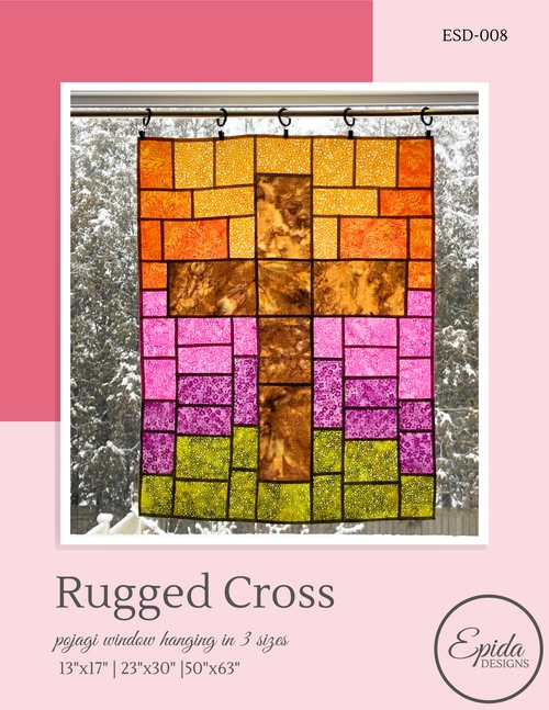 Rugged Cross window hanging pattern | Epida Studio