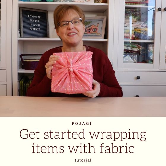 How to wrap gifts with fabric | Epida Studio