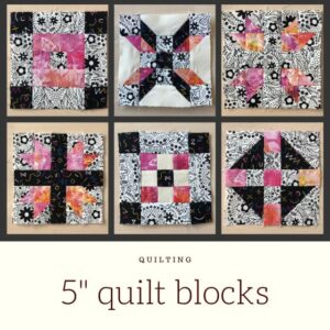 Collection of 5" Quilt Block Tutorials | Epida Studio