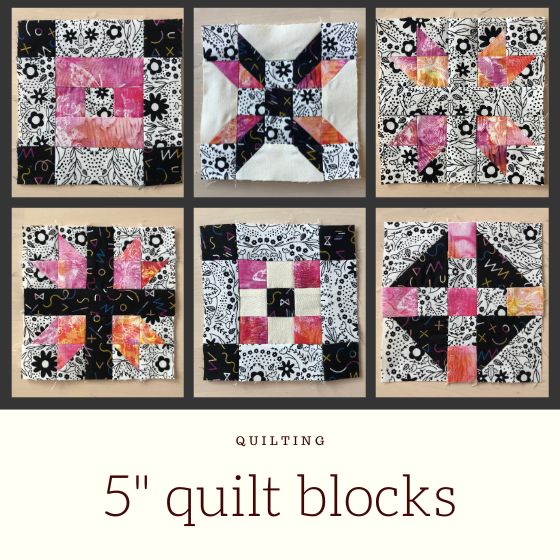 Collection of 5" Quilt Block Tutorials | Epida Studio