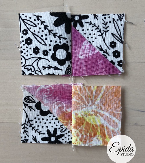 Greek Cross Quilt Block Tutorial | Epida Studio