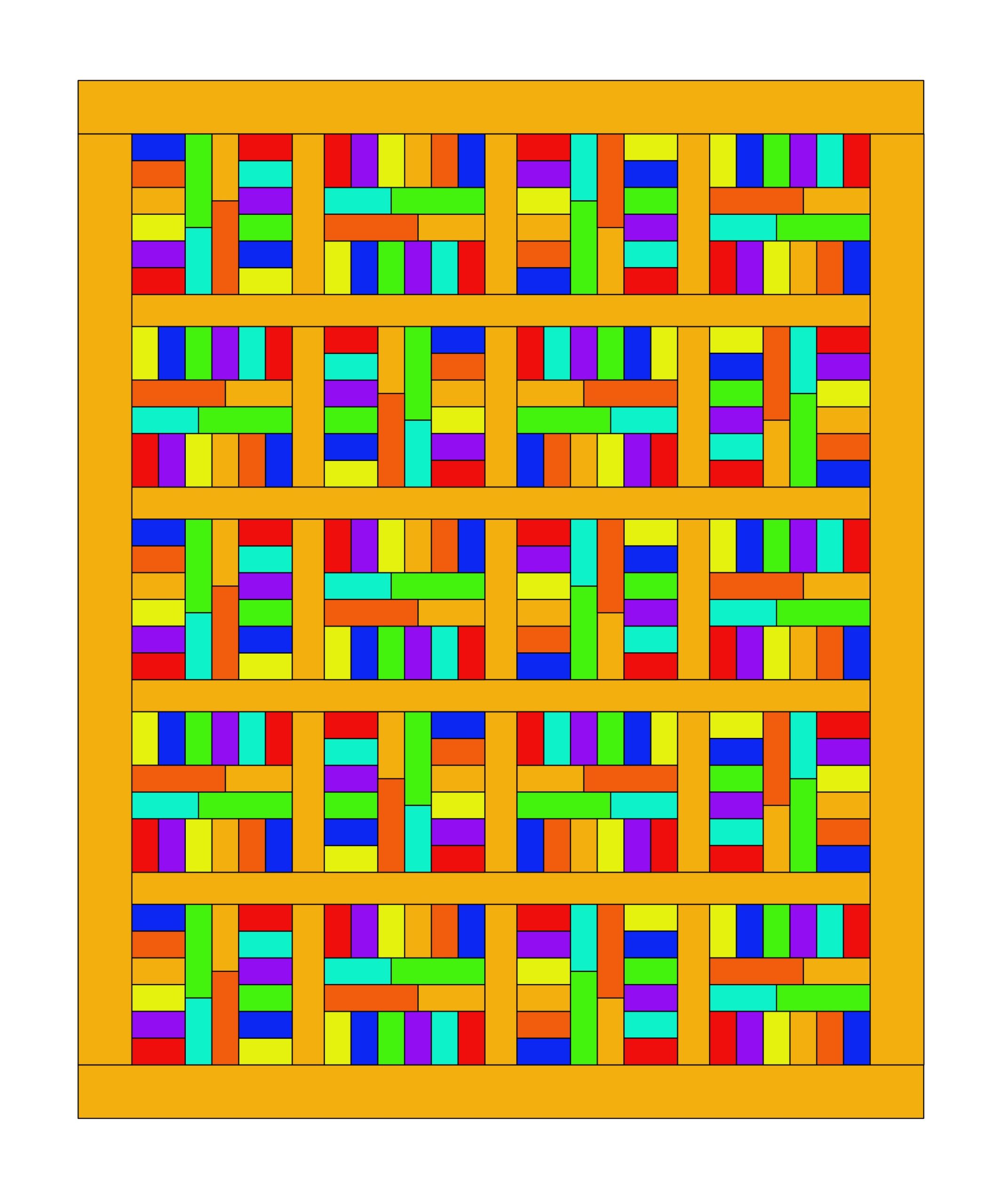 One Block Four Ways pojagi pattern | Epida Studio