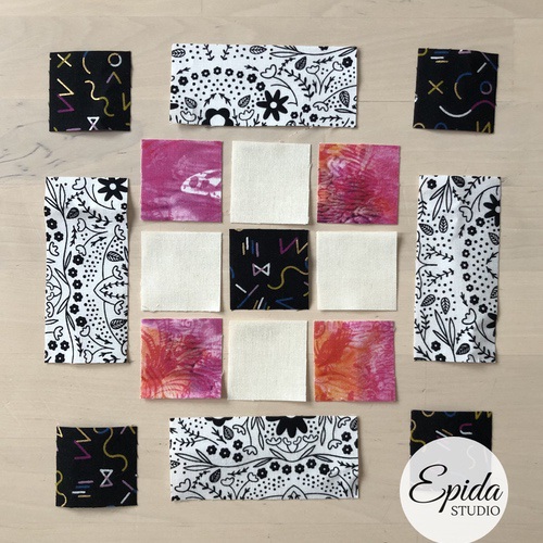 Cross Patch Quilt Block Tutorial Epida Studio
