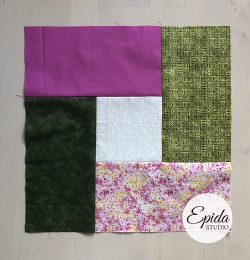 Quilting with Partial Seams | Epida Studio