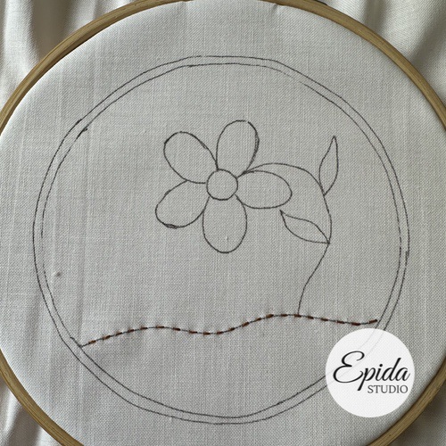7 Ways to Running Stitch in Embroidery (with free pattern!) | Epida Studio